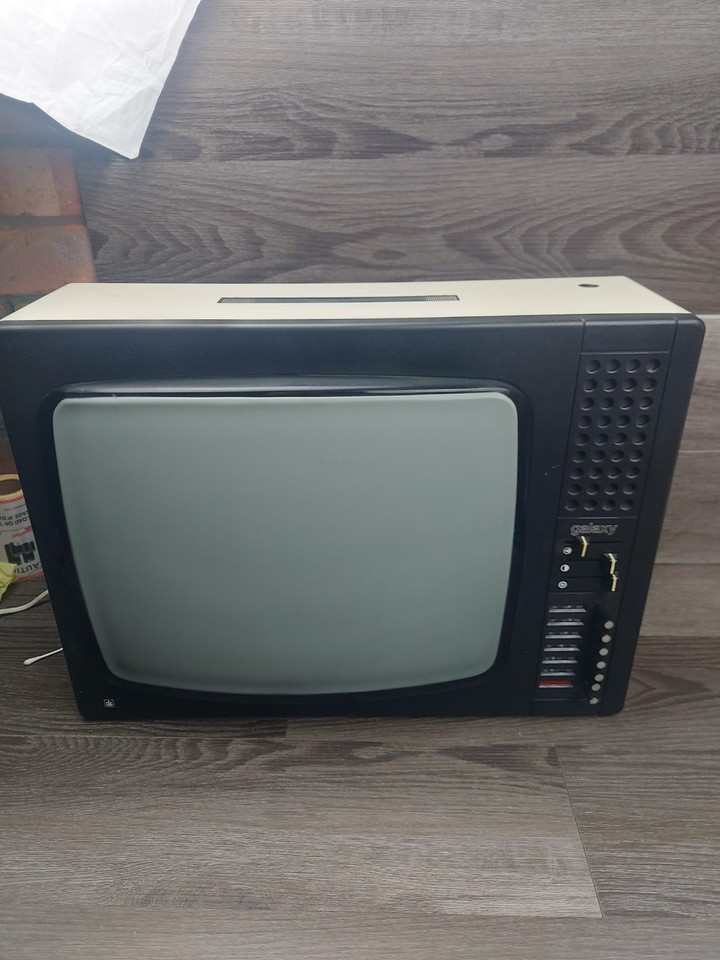 Iskra 1970's black and white screen television, model Galaxy , vintage ...