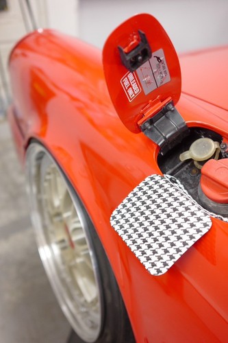 Houndstooth Pepita Gas Bib Fits Porsche 911 964 993 Bolt On Style | eBay