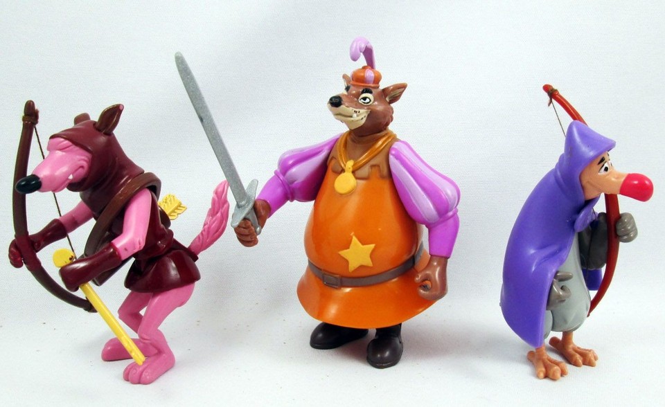 Robin des Bois (Disney) - Famosa - Set de 18 Figurines articulées loose ...