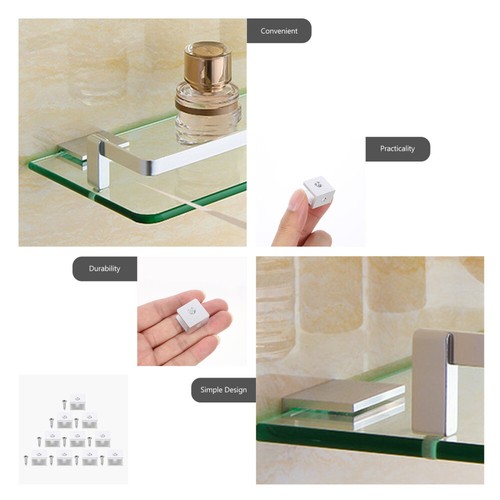 10 Pcs/Pack Glass Sandwich Panel Bracket Adjustable Shelf Support Clips ...