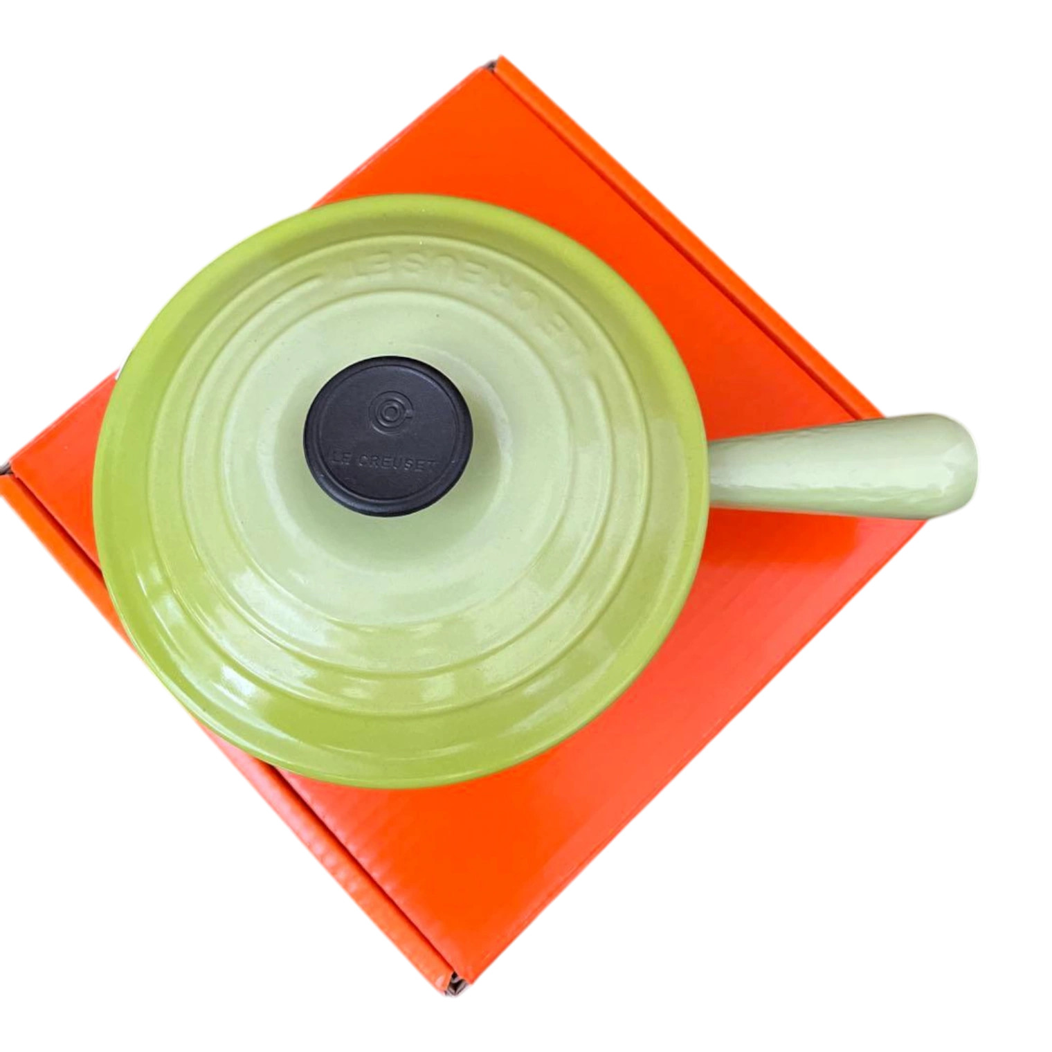Le Creuset Milk Bread Pan 18cm Light Green Enamel Used | eBay