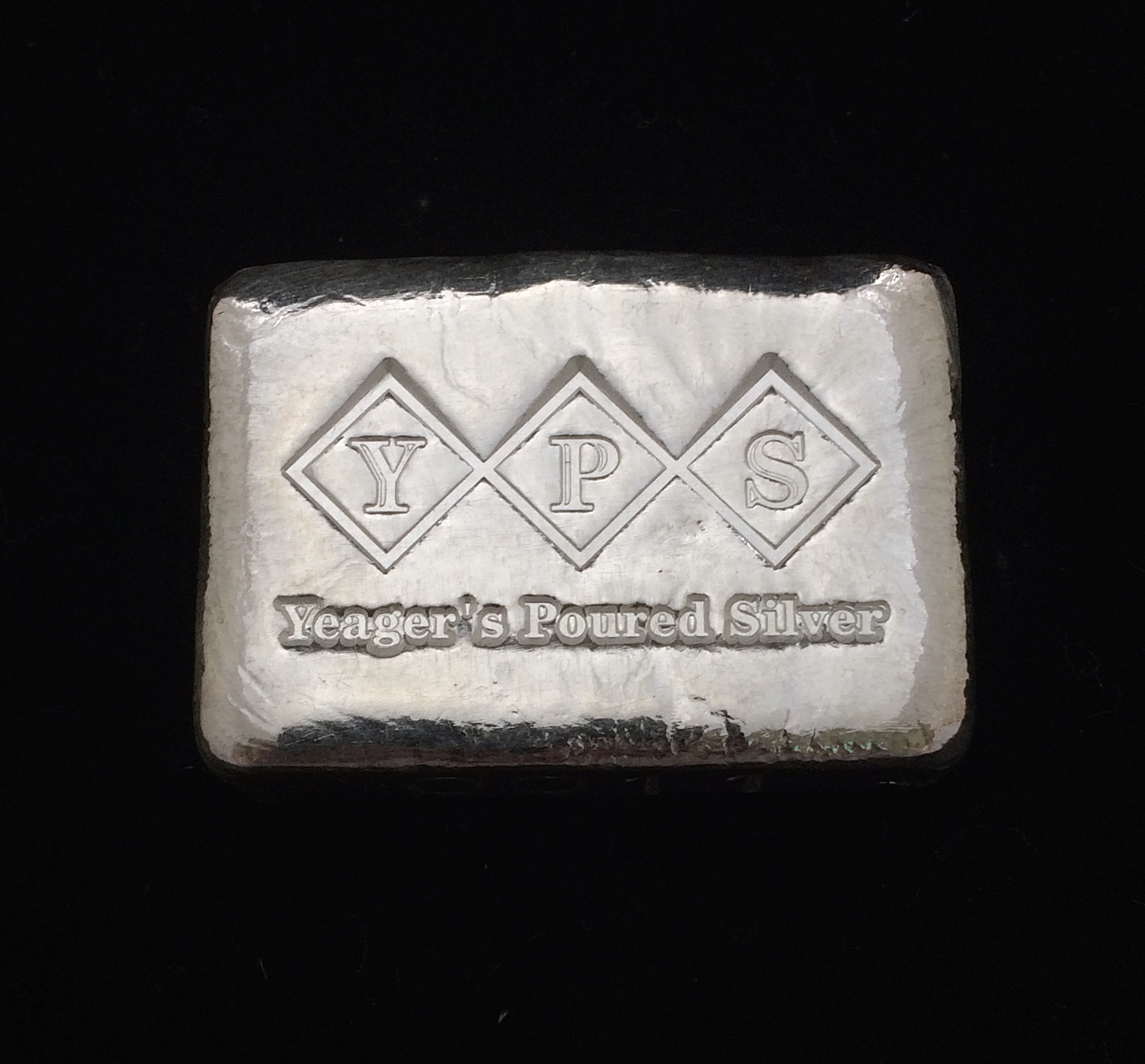 YPS 3 Ounce Fattie Poured Bar 999 Fine Silver | eBay