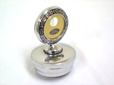 1928-1929 Ford Model A Locking Junior Motometer Radiator Rad Cap CHROME ...
