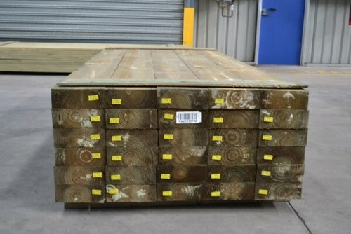 Treated Pine Sleepers 200x75mm x 2.4mt - Retaining Wall Garden Boxing ...
