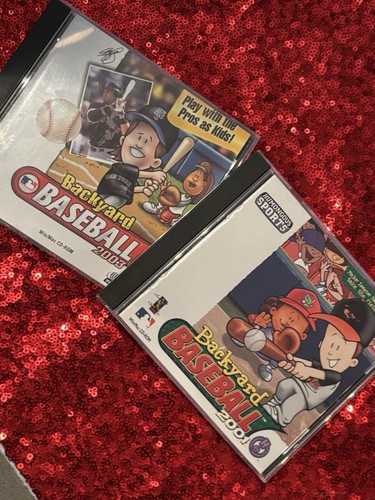 2 Backyard Baseball 2001 PC CD-ROM Windows/Mac Humongous MLB And ...