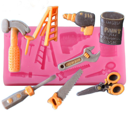 Home Tool Silicone Mould Sugar craft Cake Icing Chocolate Mold Fondant ...