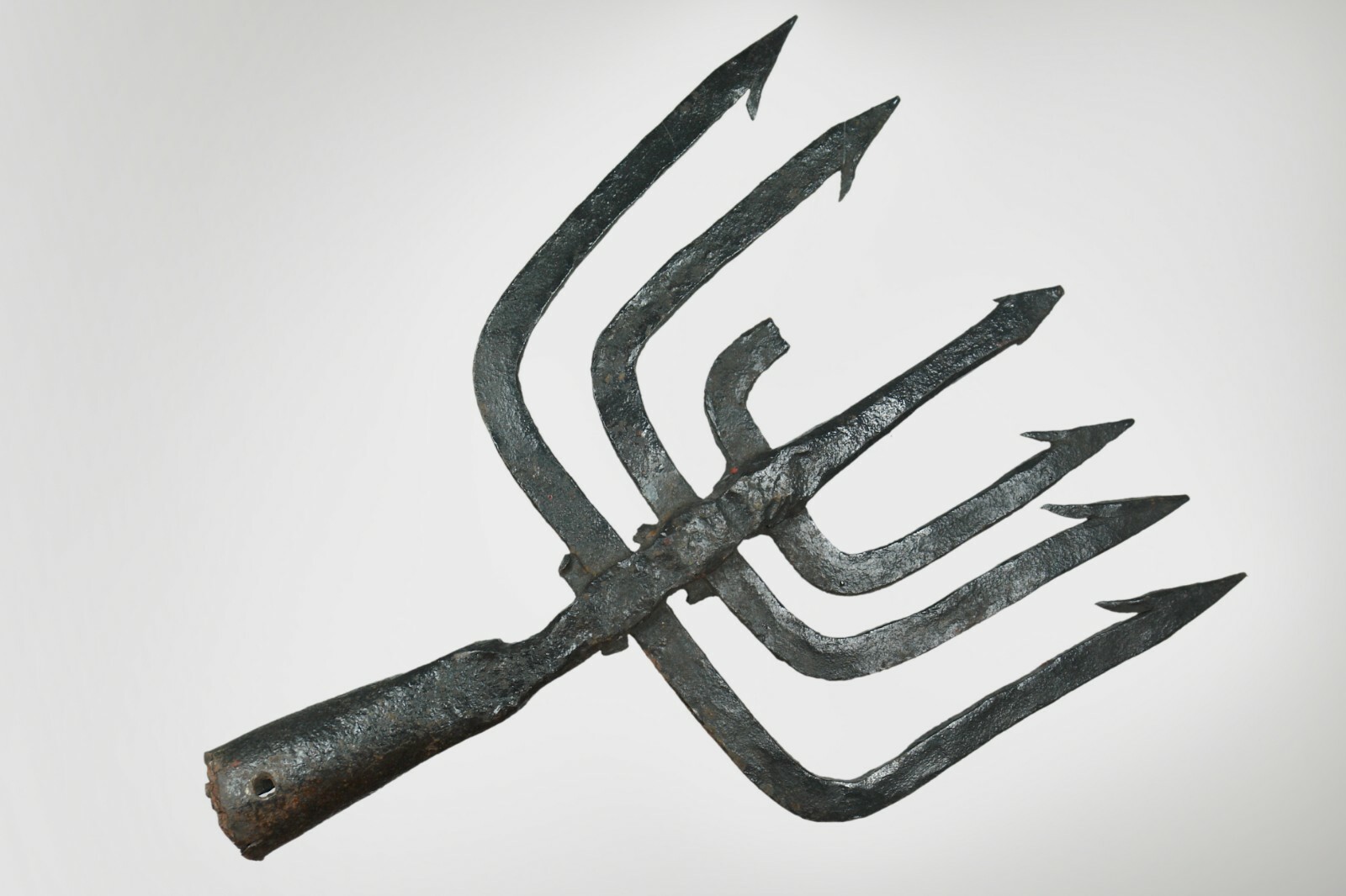 15" RARE fighting Trident Gladiator Retiarius Antique Medieval | eBay