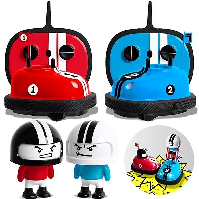 Sharper Image RC Red & Blue Ejecting Bumper Rivals Set - 6pc | eBay