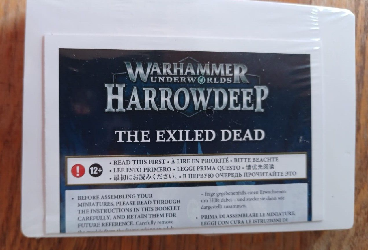 Warhammer Underworlds: Harrowdeep – The Exiled Dead for sale online | eBay