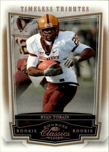 2008 Donruss Classics Timeless Tributes Bronze Card #179 Ryan Torain ...
