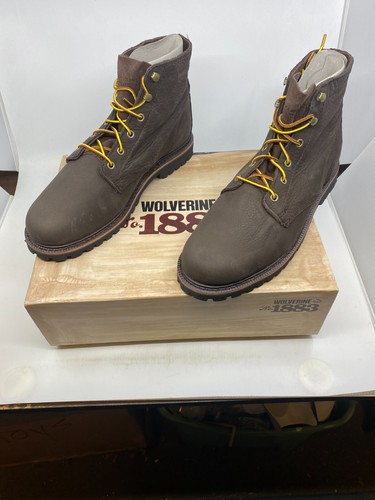 Wolverine No. 1883 Plainsman Boots, Brown Leather - 11.5 M(US ...