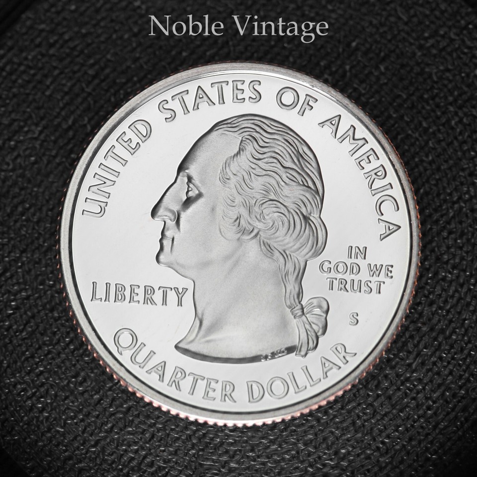 2007 S Proof Washington State Clad Quarter - From a Proof Set | eBay