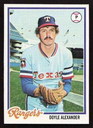 Doyle Alexander 1978 Topps #146 Texas Rangers EX+ {0416 | eBay