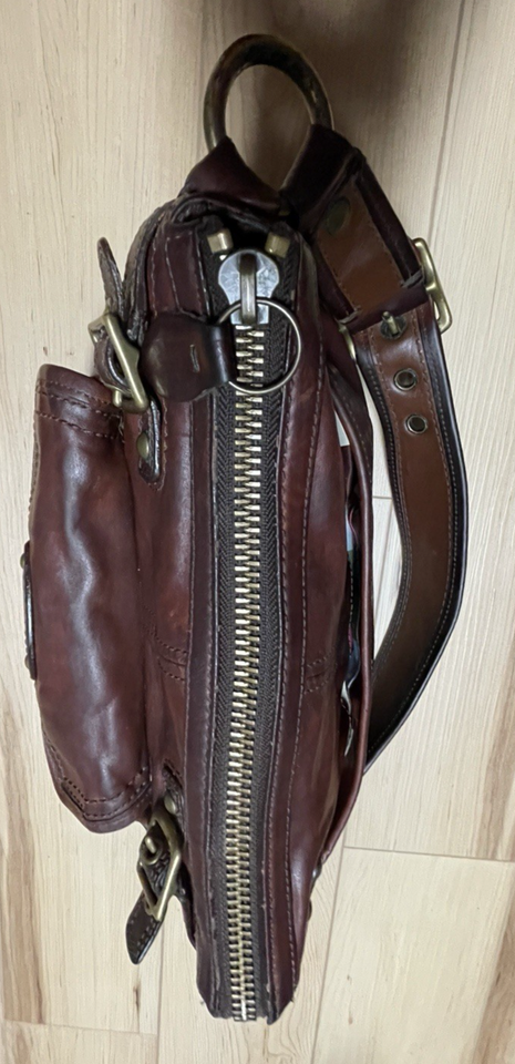 COACH Legacy 65th Anniversary Brown Whiskey Vachetta Leather Shoulder ...