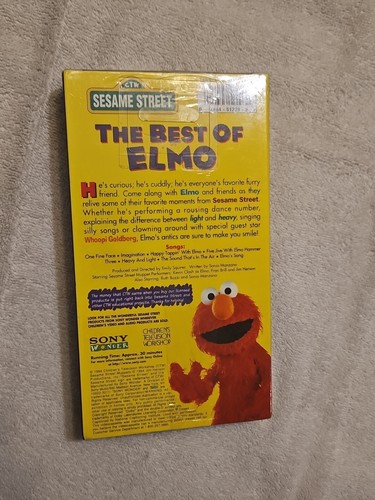 Sesame Street - The Best of Elmo (VHS, 1994) for sale online | eBay