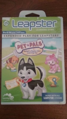 Leap Frog Leapster Learning Game, Pet Pals, Pre-K - 1st Grade, Learning ...