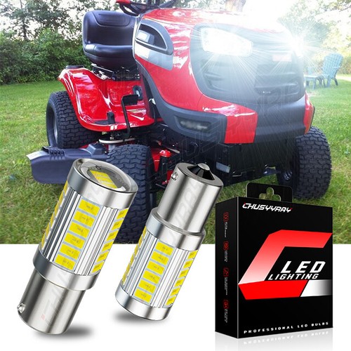 2 SUPER BRIGHT LED light bulbs for Craftsman LT 2000 LT1000 LT11 garden ...