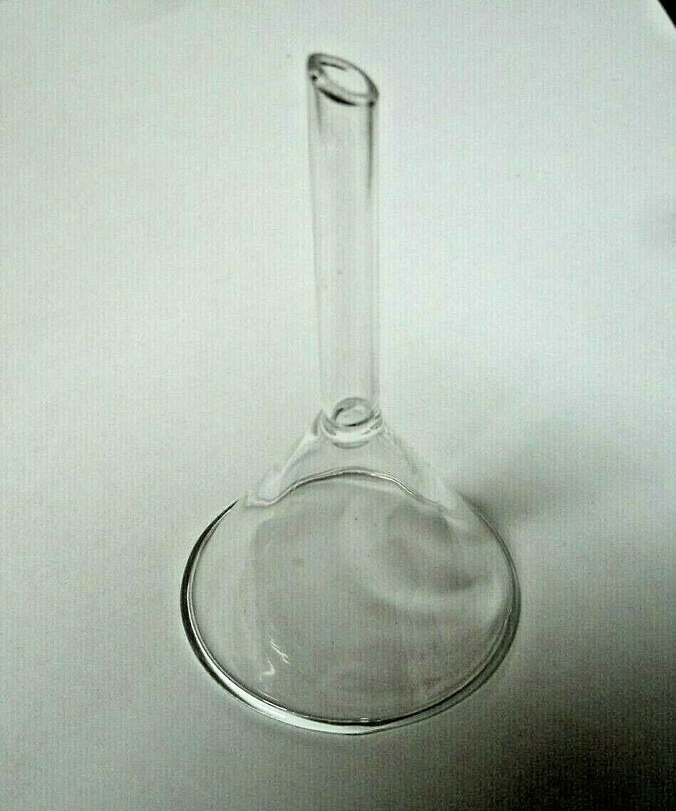 10 pcs Short Stemmed Funnel 50mm Borosilicate Glass by American ...