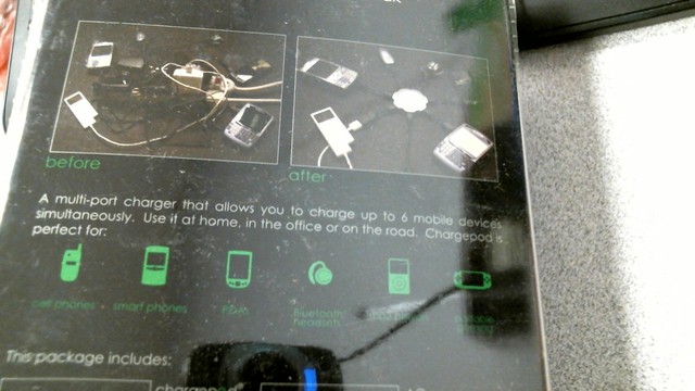 Digital Audio Callpod CHPA-0002 Chargepod 6-Way Mobile Device Charging ...