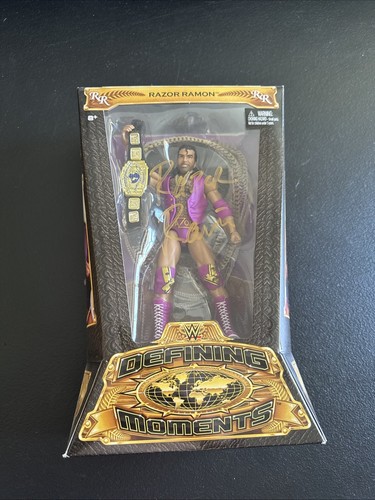 WWE Elite Defining Moments Razor Ramon Autographed Signed Scott Hall ...
