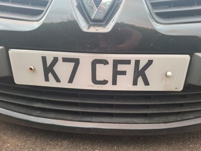 Private Number Plate – K7 CFK – Short, Premium Format – V778 included ...