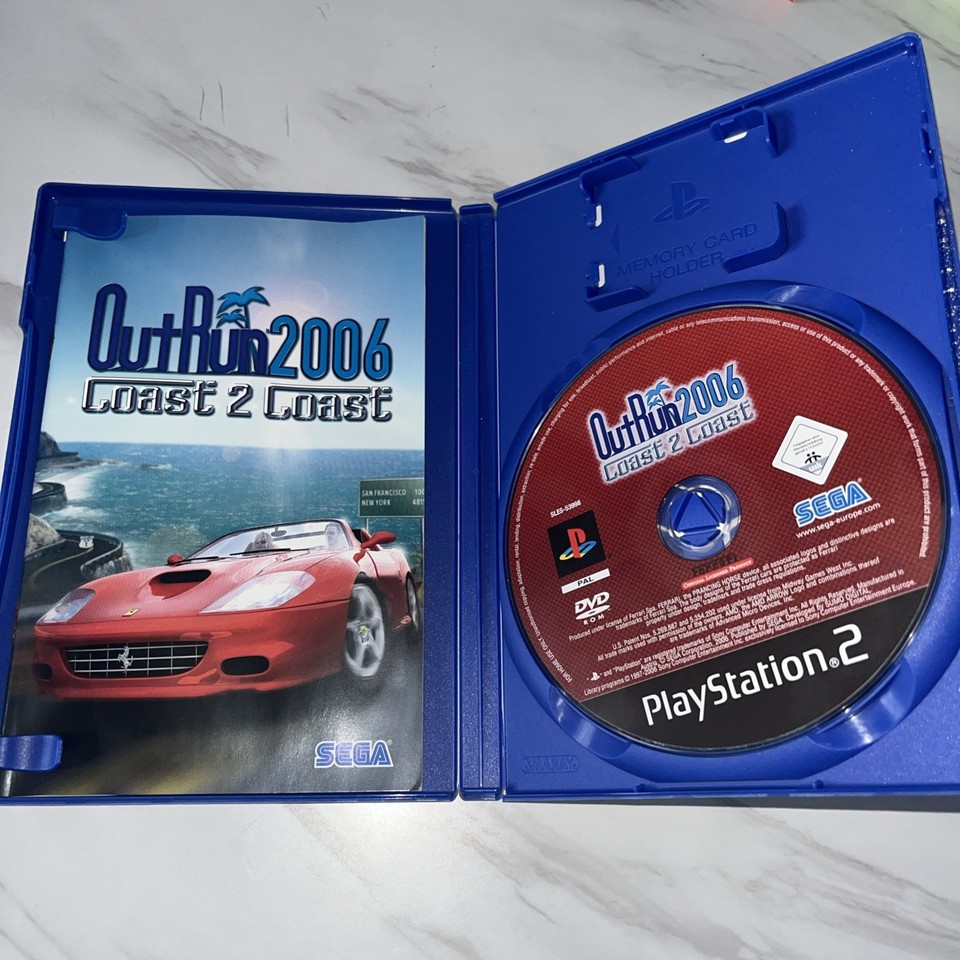 Outrun 2006 Coast 2 Coast PlayStation 2 PS2 Game , Complete with Manual ...