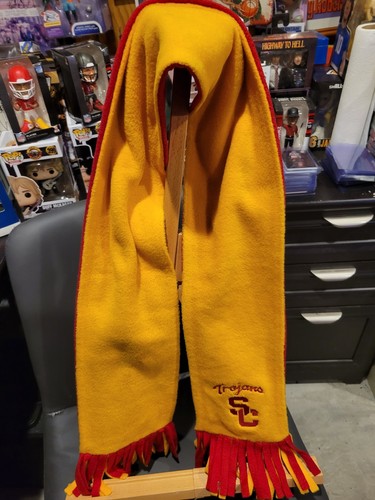 USC Trojans Southern California Scarf Red & Yellow USA Long 52" | eBay