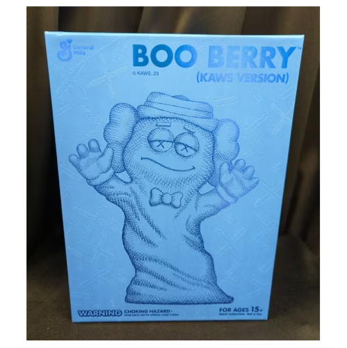 KAWS Monster Cereal - Boo Berry - Vinyl Figure / Toy | eBay Australia