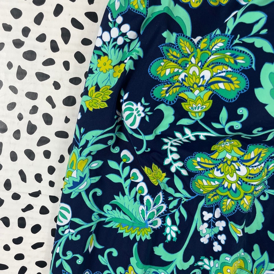 Lands End Deep Sea Floral Blousen Tankini SWIM TOP Reg 4 DD 453718 | eBay