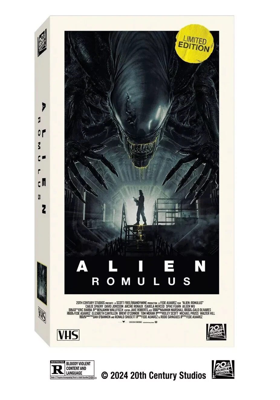 Alien Romulus Limited Edition VHS 43396641990 | eBay