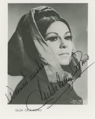 Gilda Cruz-Romo- Signed Photograph (Opera Singer) | eBay