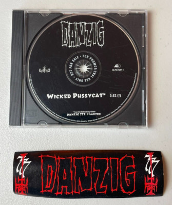 Danzig Wicked Pussycat CD 1 Track Promotional from Danzig 777 I ...