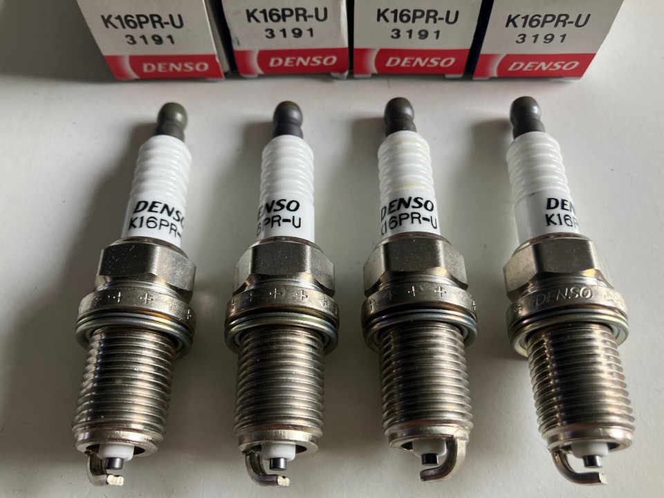 DENSO K16PR-U ( 3191 ) X4 SPARKPLUGS | eBay