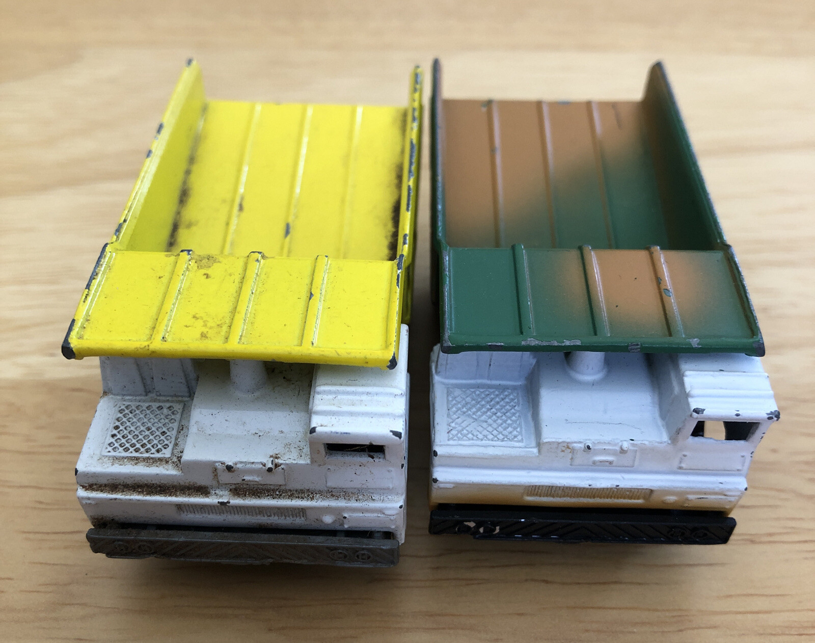 Vintage 1989 Matchbox Dump Truck No.9 1:140 White Lot of 2 | eBay