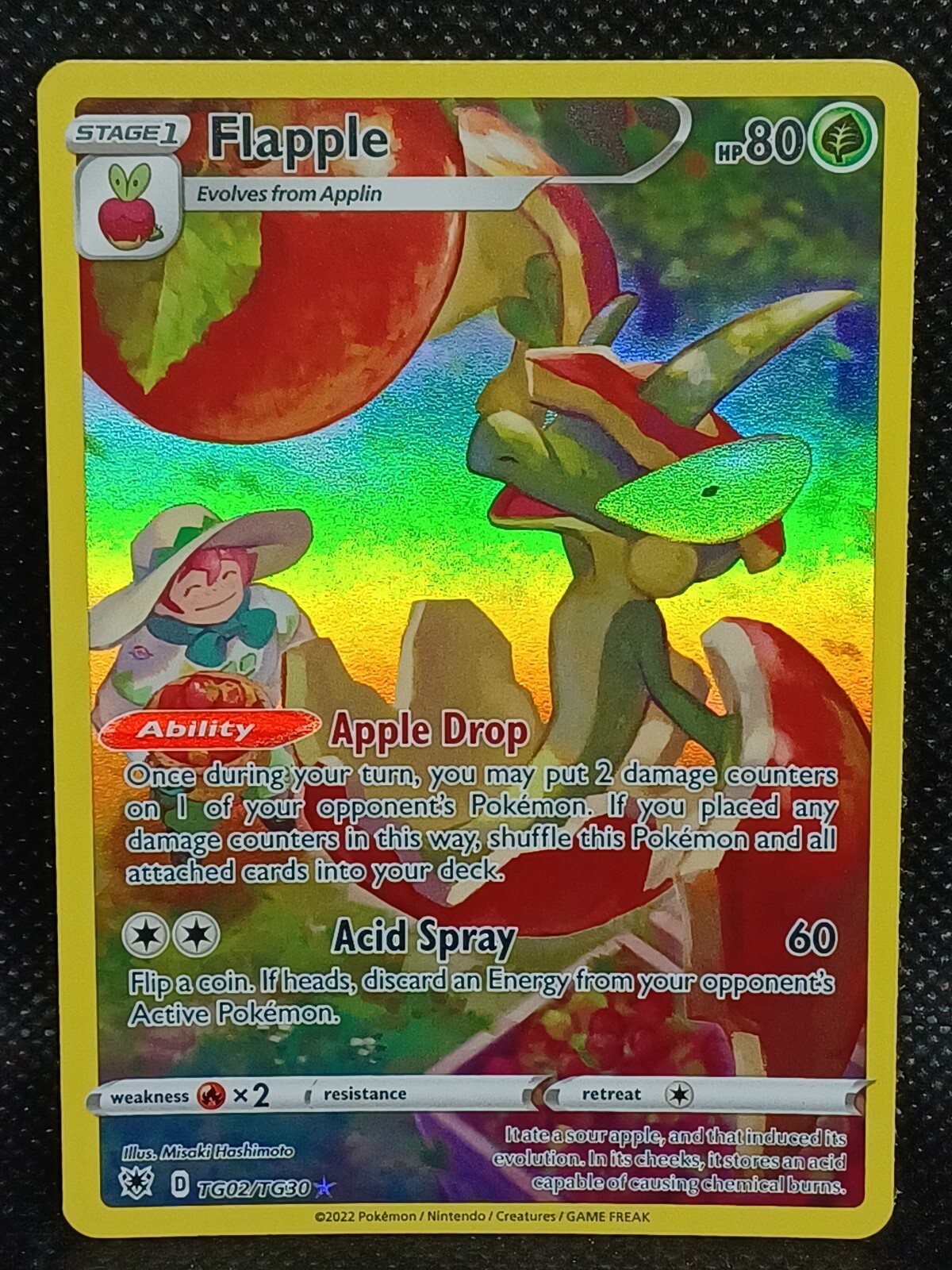Flapple TG02/TG30 - Astral Radiance - Full Art Trainer Gallery - NM ...