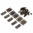 Antique Mini Cabinet Hinges Jewelry Box Closet Drawer Hinges With ...