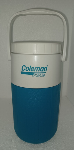 Vintage Coleman Turquoise PolyLite 2 Liter Jug 5590 pre-owned great ...