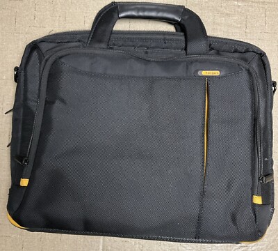 Targus Laptop Computer Notebook Bag/CaseTraveler Briefcase Black | eBay
