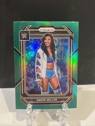 2023 Panini Prizm WWE - Amari Miller #149 Green Prizm | eBay