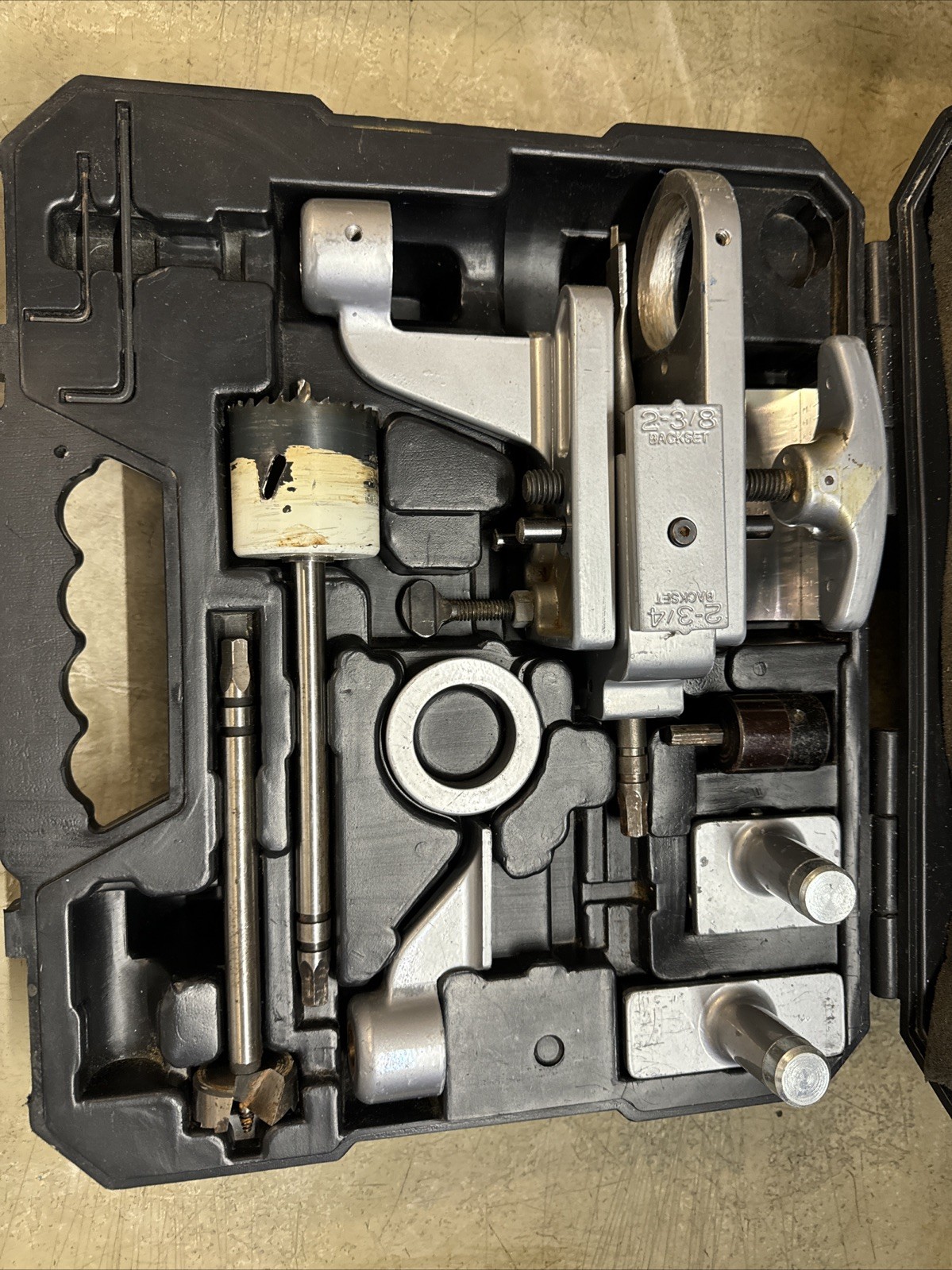 Kwikset 91380-138 Professional Door Lock Knob Installation Jig Kit Tool ...