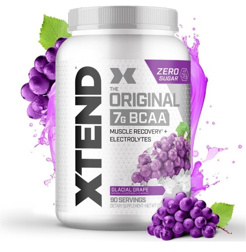 The Original 7G BCAA, Glacial Grape, Men & Women, 2.58 lbs 90 Servings ...