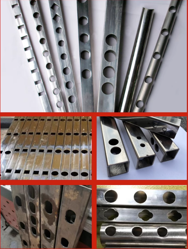 Punching Machine Electric Hydraulic Square Tube Round Tube Opening ...