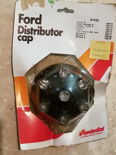 New Ford Distributor Cap F1922, Bronco, Comet, Falcon, Mustang, Mercury ...