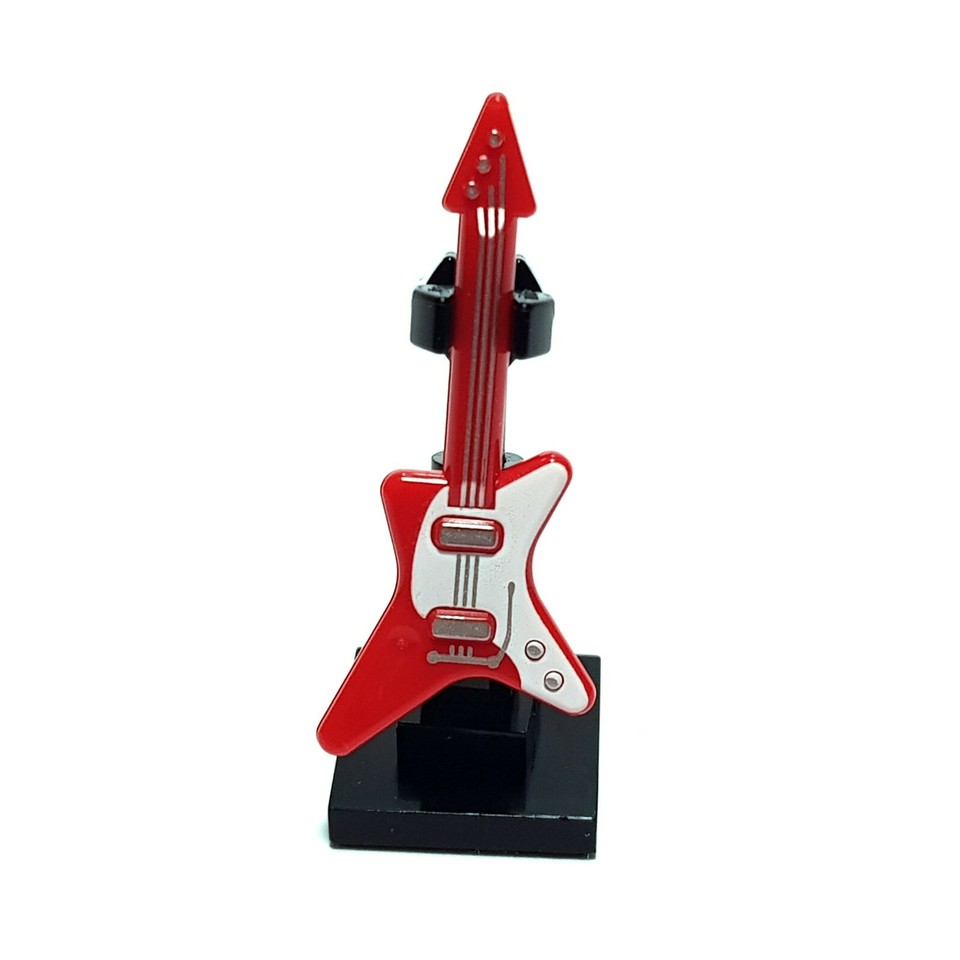 Custom LEGO Guitar Set New Original 28 Bricks / Instruction | eBay
