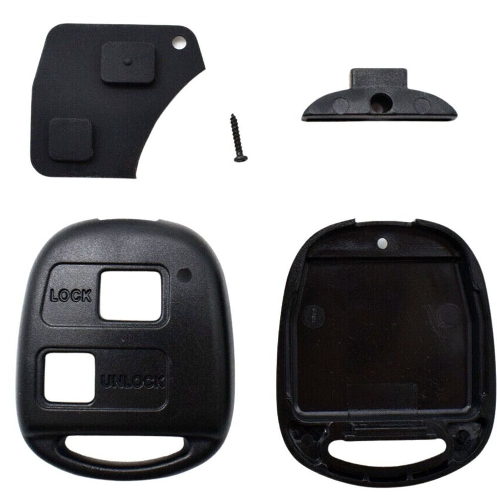Shell Remote Key Fob Case 2 Button Key For Toyota Yaris Corolla Prado ...