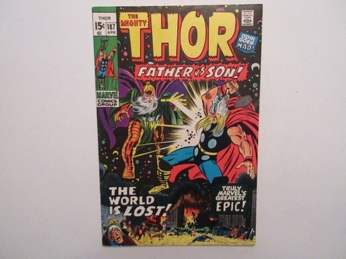 Marvel Comics THOR Father VS Son #187 Apr | eBay