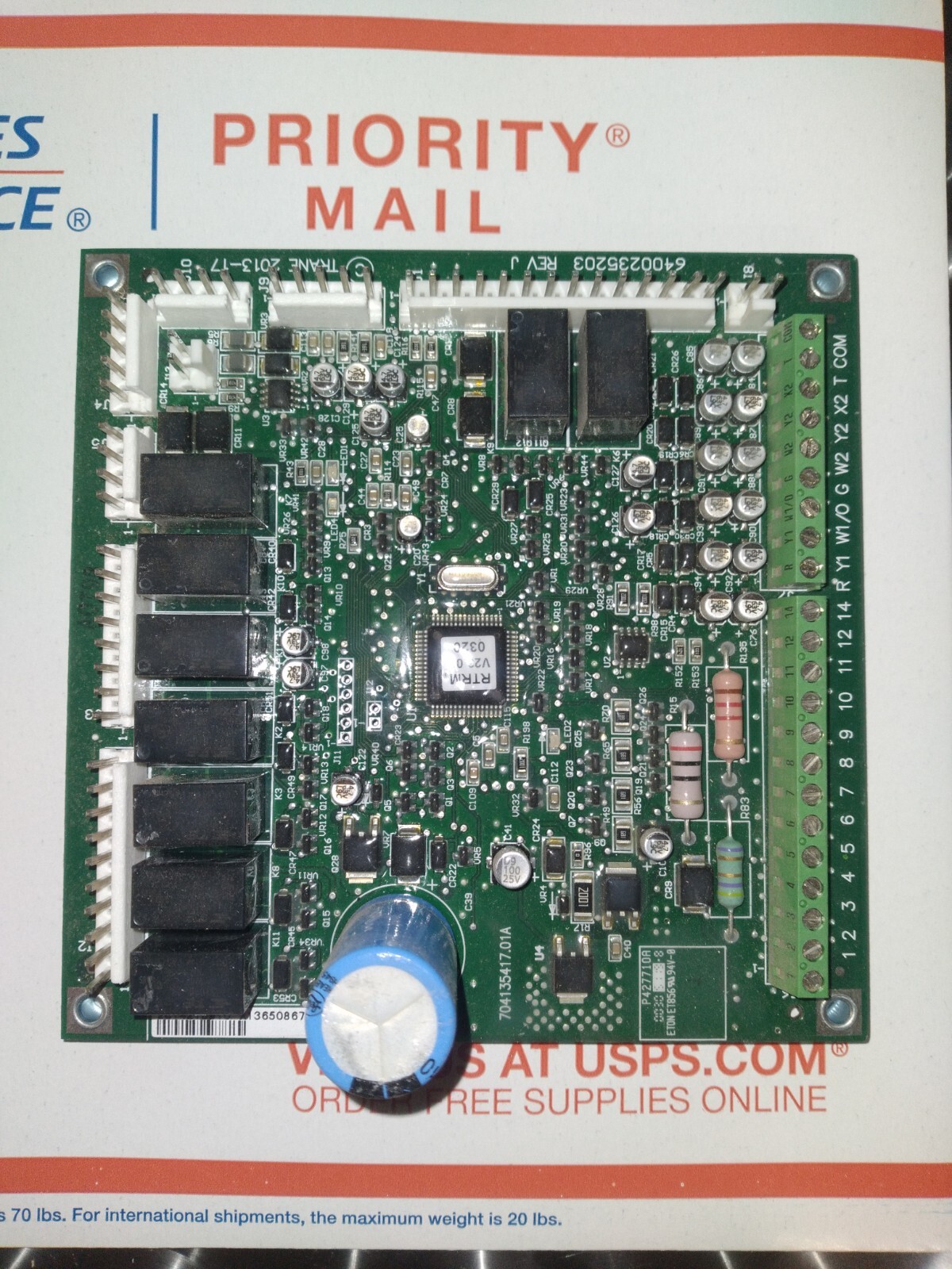 Trane OEM 6400235203 Rev J Control Circuit Board X13650867230 for sale ...