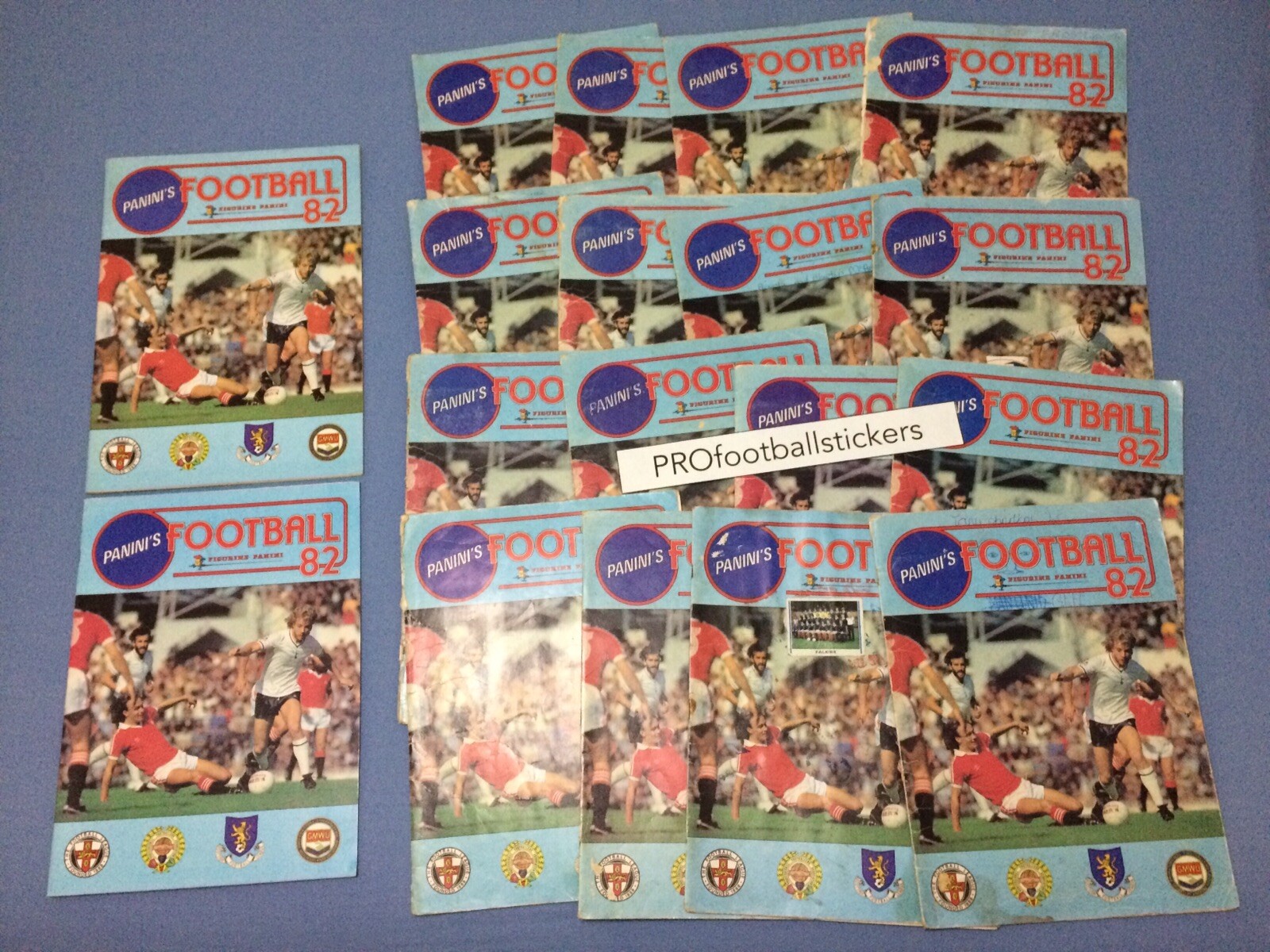Panini Football 82 recovered album Stickers - Pick or choose your ...
