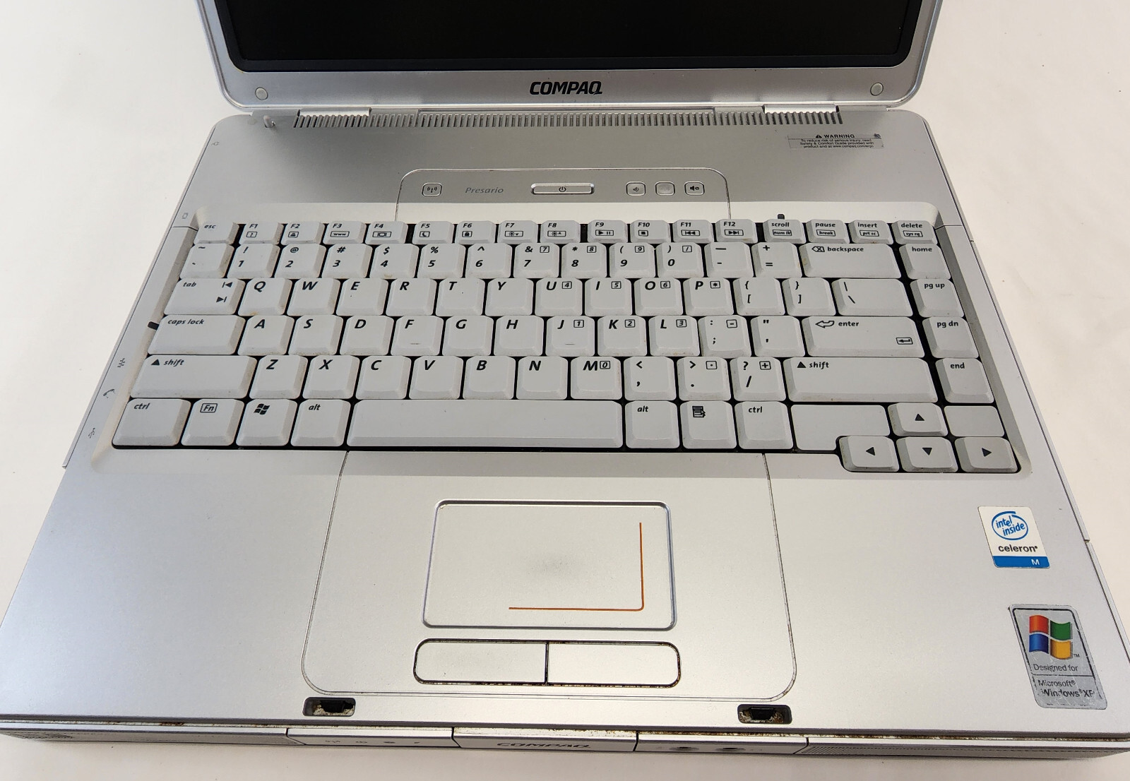 NO HDD/OS/UNTESTED Compaq Presario M2000 15" Laptop AMD Sempron ...