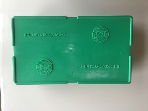 " RARE SET OF SUPPLEMENTAL GREEN MONSTER BOX ANACS SLAB SILVER EAGLES ...